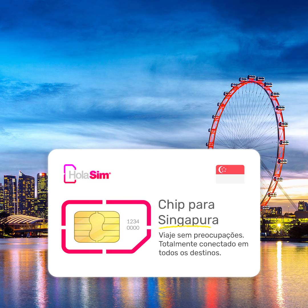 Chip Singapura - Olá Chip Brasil