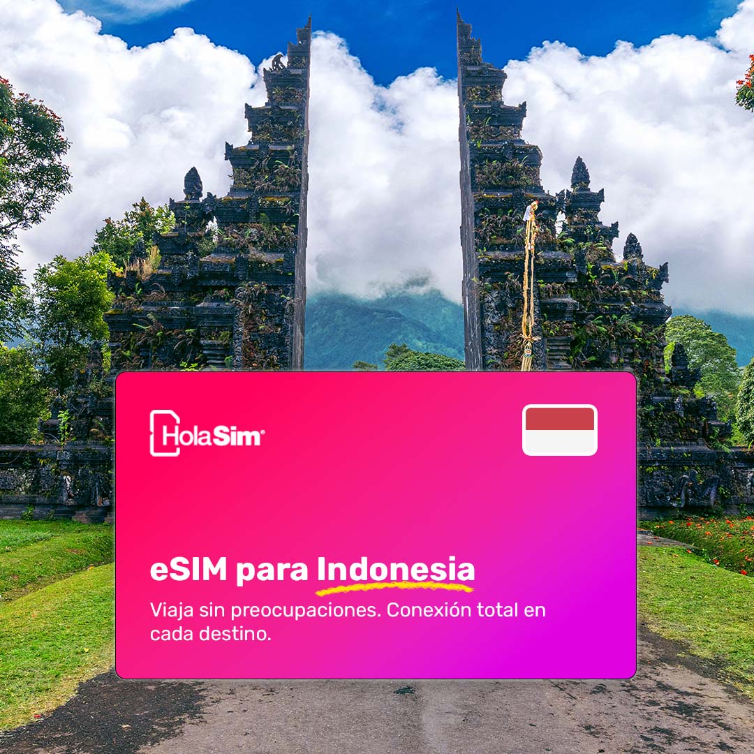 eSIM Indonésia - Olá Chip Brasil